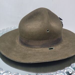 USMC | Accessories | Usmc Marine Corps Cover Drill Instructor Hat Sz 6 ...